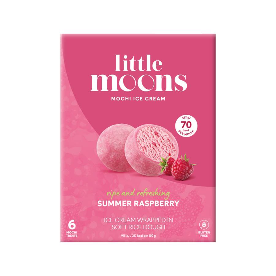 Mochi Ice Cream Summer Raspberry Little Moons Comexposium and WSN product catalogs